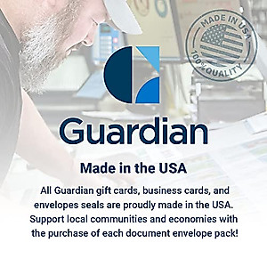 100 Guardian Gift Card Envelopes – Gift Card Holder w/Bow – Small Envelopes – Use as Congratulatory or Birthday Gift Card Holder or Key Card Holder – Mini Envelopes (Bows)