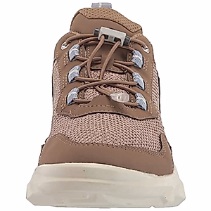 ECCO Women's MX Breathru Water-Friendly Sneaker, Taupe/Taupe/Grey Rose, 5-5.5