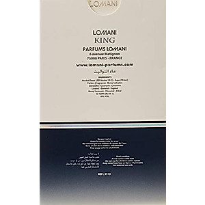 Lomani Lomani Lomani king by lomani for men - 3.3 Ounce edt spray, 3.3 Ounce