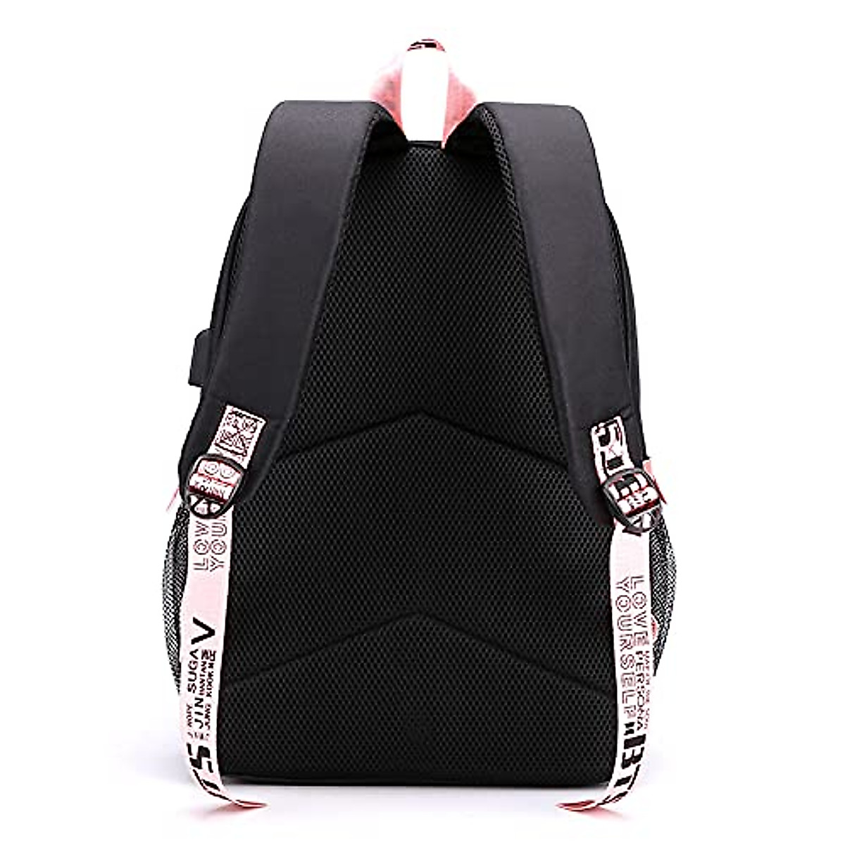Dingzheyan BTS School Laptop Backpacks Korean Daypack Book Bag Casual Backpack Backpack For Students