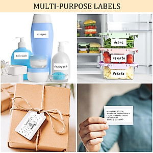 FungLam 2x4 Shipping Address Labels for Laser & Inkjet Printers, 300 Printable White Sticker Labels, 10 per Page Mailing Labels, Permanent Adhesive (30 Sheets, 300 Labels)