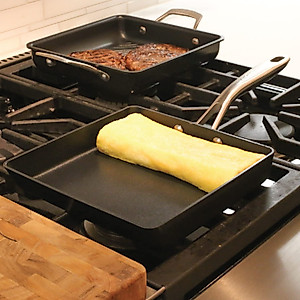 TECHEF - Onyx Collection, Nonstick Tamagoyaki Japanese Omelette Pan/Egg Pan (PFOA Free), Made in Korea