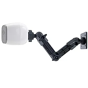 Wall Mounting Bracket Mount Holder Stand Compatible with Arlo, Arlo Pro, Arlo Pro 2, Arlo Go, Arlo Lights - Acetaken