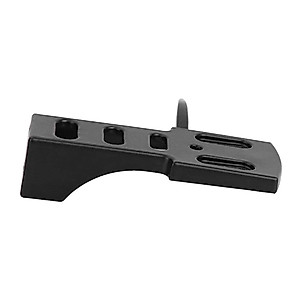 Bnineteenteam Record Player Headshell, Phonograph Turntable Headshell for Record Player Replacement Parts(Black) Performance Accessory