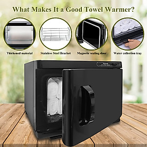 Hot towel warmer, 8L Towel Warmer Spa, Professional Towel Warmer for Facial,Small Towel warmer caddy for Salon,Spa, Message