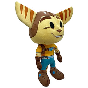 JINX Official Ratchet of Ratchet & Clank: Rift Apart, Collectible Plush, Excellent Plushie Toy for Toddlers & Preschool, Super Cute