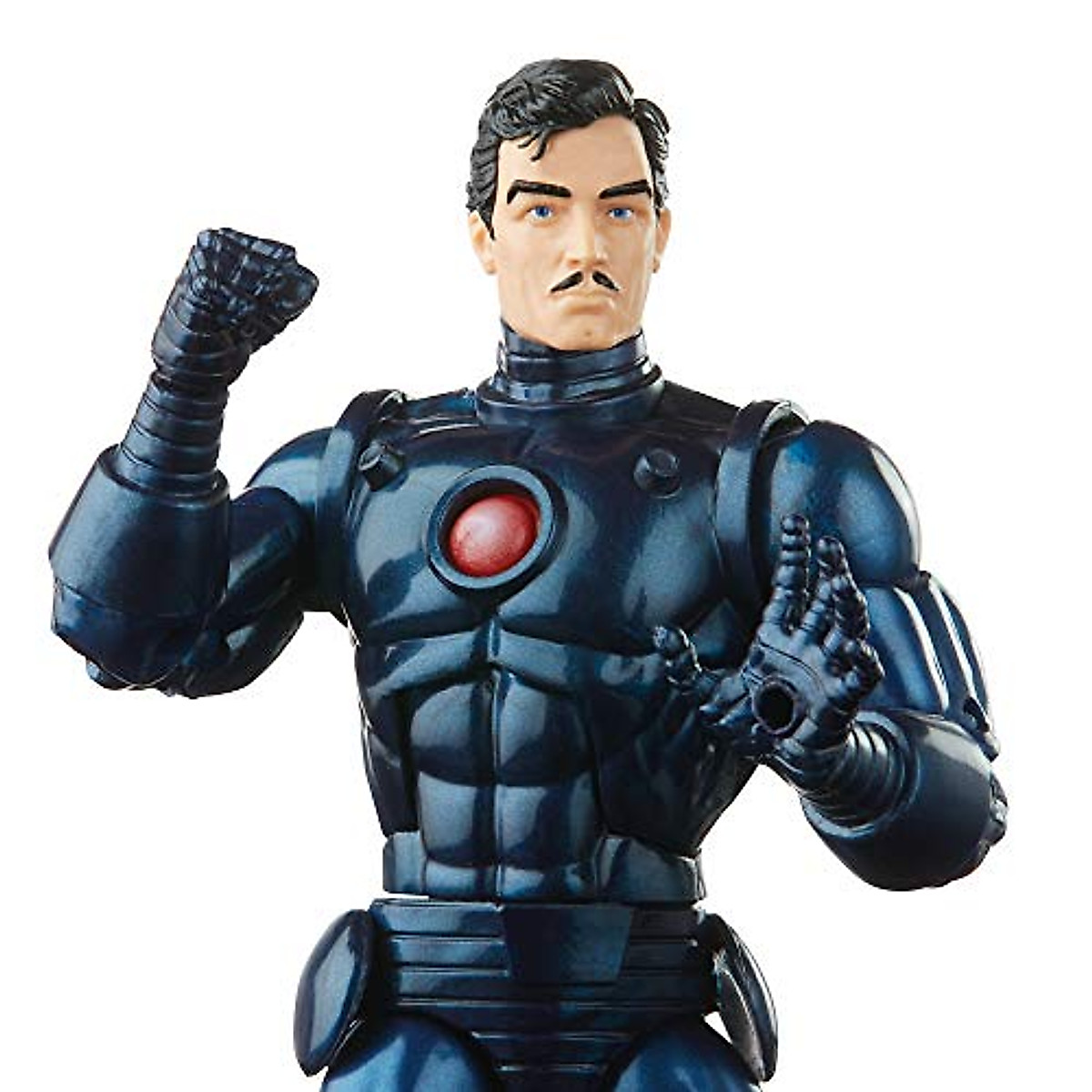Marvel Hasbro Legends Series 6-inch Stealth Iron Man Action Figure Toy, Includes 5 Accessories and 1 Build-A-Figure Part, Premium Design and Articulation