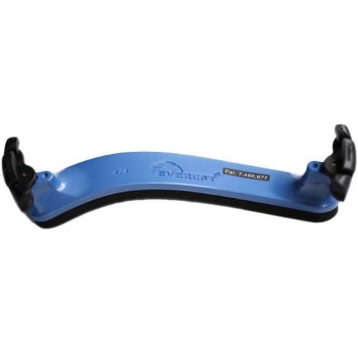 EVEREST Spring Collection Violin Shoulder Rest 4/4, Blue