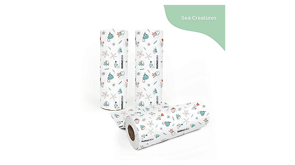 Minimono Baby Splat Mat - 30 Waterproof Disposable Mats