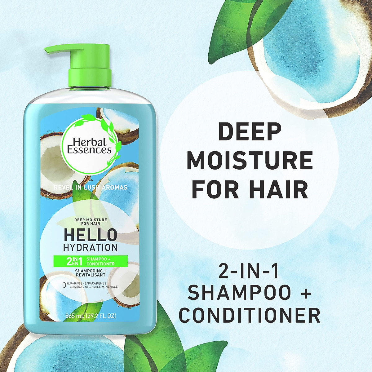 Herbal Essences Hello hydration 2in1 shampoo conditioner 29.2 Fl Oz