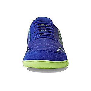 adidas Top Sala Indoor Soccer Shoe, Team Royal Blue/Team Solar Yellow/White, 3 US Unisex Little Kid