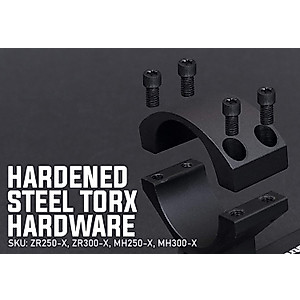 Monstrum 1-4x20 Rifle Scope | Flat Dark Earth | Moonstrum Offset Scope Mount with Integrated Level Bubble | Bundle