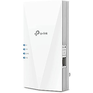 TP-Link AX1500 WiFi Extender Internet Booster(RE500X), WiFi 6 Range Extender Covers up to 1500 sq.ft and 25 Devices,Dual Band, AP Mode w/Gigabit Port, APP Setup, OneMesh Compatible