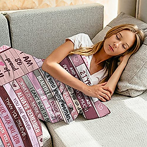 Joyloce 21st Birthday Gifts For Her Blanket 60"X50", 21st Birthday Decorations - Turning 21 Gifts For Women - 21st Birthday Gift Ideas - 21 Bday Decorations - Best Gifts For 21 Year Old Women Blankets