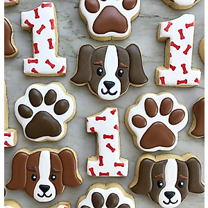 Dog Face Cookie Cutter, 4" Made in USA by Ann Clark