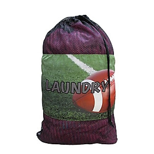 Gilbins Mesh Laundry Bag Football