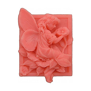 Soap Molds,Silicone Molds Angel Girl 3D Flower Fairy .Soap Molds for Soap Making Angel Soap Molds for Handmade Soap DIY Cake Baking Art Craft Decoration by Tecoail