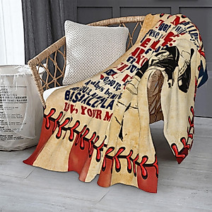 Baseball Gifts, Baseball Gifts for Boys, Baseball Gifts for Men, Baseball Blankets, Christmas Blanket Gifts for Son Birthday Graduation, Son Gifts from Mom 60"x 50" (Baseball Gifts for Boys, 60"x 50")