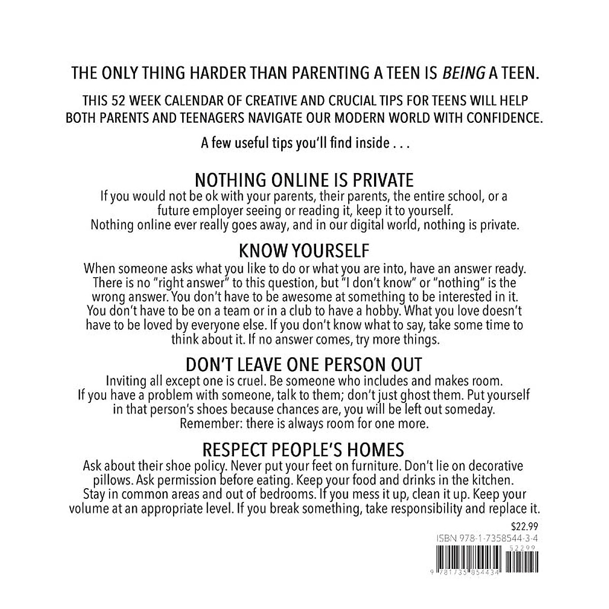 52 Modern Manners for Today's Teens