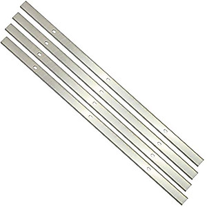 Planer Blades Knives for Delta 22-560 22-562 22-565 TP400LS Craftsman 21758 Wen 6550 Triton TPT125 Grizzly TP305 Porter Cable PC305TP 12.5 Inches HSS Replacement 4pcs