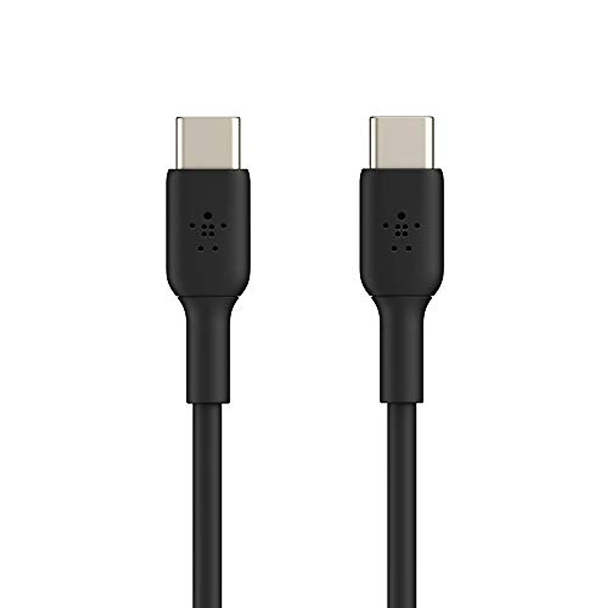 Belkin 3.3ft USB-C to USB-C Cable, Fast Charge Cable for Galaxy S23, S22, Note10, Note9, Pixel 7, Pixel 6, iPad Pro, More USB Type-C Cable - Black