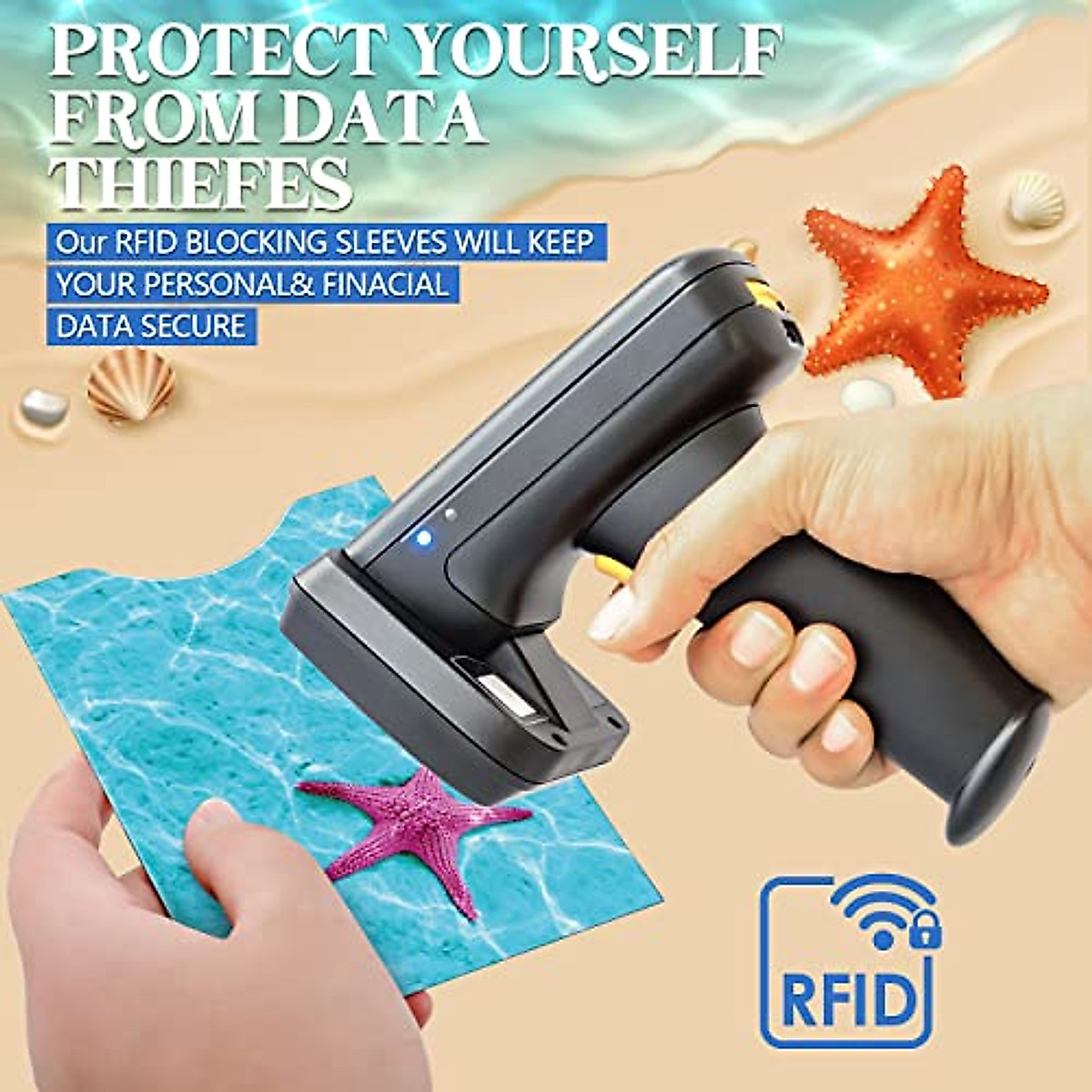 24 Pieces RFID Blocking Sleeves Aluminum Foil Identity Prevention RFID Credit Card Holders Includes 18 Card Sleeves and 6 Passport Sleeves