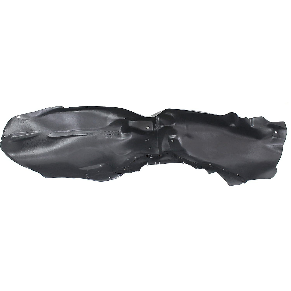 Evan Fischer Fender Liner Front, Driver and Passenger Side Compatible with 2011-2014 Ford F-150 Plastic Material, Set of 2, (2) Fender Liners - FO1249155, FO1248155