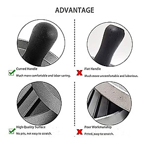 Yierouzi Non-Stick Burger Press with 100Pcs Patty Papers, Hamburger Patty Maker Mold, Hamburger Press Patty, Burger Mold Rings Easy Release Round for Meat, Beef, Veggie Burger, BBQ (Aluminum)