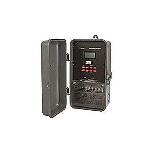 NSI DZM200BP Series DZM Momentary Output 365/7 Day Advanced Lighting Control Time Switch, 120/208-240/277 VAC Timer Supply, 2 Channels, SPDT Momentary Dry Contact