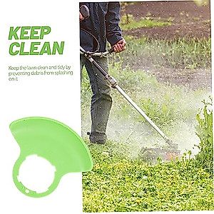 GANAZONO Handheld Electric Lawn Mower Grass Guard Outdoor Stuff Electric Tools Electric Whackers Premium Lawnmower Accessories Home Trimmer Plastic Cap Garden Trimming Tools Household