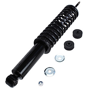 Detroit Axle - 4WD Front Struts for 97-02 Ford Expedition 98-02 Lincoln Navigator Complete 2 Struts with Coil Spring 1998 1999 2000 2001 2002 Replacement Ready Struts Shocks Assembly Conversion Kit