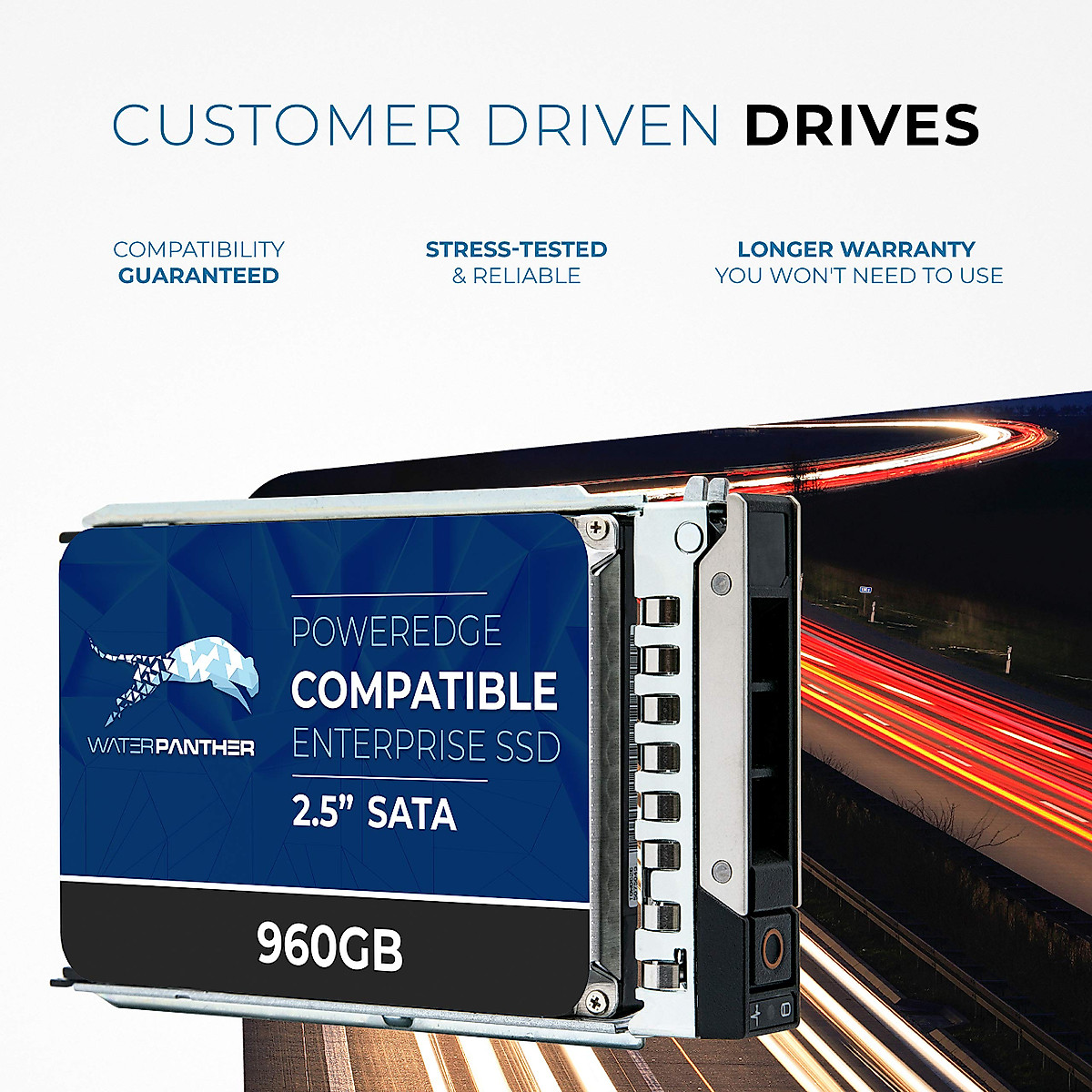 960GB SATA 6Gb/s 2.5" SSD for Dell PowerEdge Servers | Enterprise Drive in 14G Tray