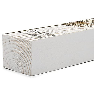 P. Graham Dunn Scatter Kindness Dandelion 7.25 x 1.5 Inch Wood Vertical Tabletop Block Sign