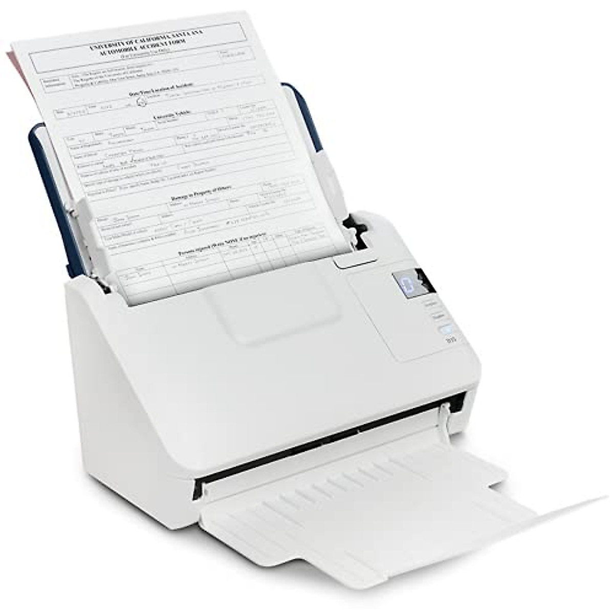 Visioneer Xerox D35 Scanner, USB Office Document Scanner for PC and Mac, 45 PPM, Automatic Document Feeder (ADF), White