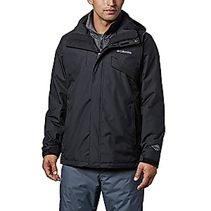 Columbia Men's Bugaboo II Fleece Interchange Jacket, Black, Large