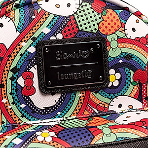 Loungefly Sanrio Hello Kitty Rainbow Abstract Mini Backpack