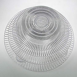 4 Tier Clear Spiral Cascade Wedding Cake Stand (Style 400-A)