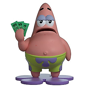 I Have 3 Dollars, 4" Patrick Collectible Figure, Based on Funny Internet Meme, High Detailed Collectible Figure - Youtooz Spongebob Squarepants Collection Based on Cartoon TV Series