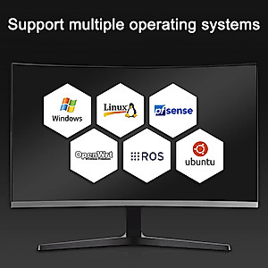 MOGINSOK 2.5GbE Micro Firewall Appliance Mini PC Intel Celeron N5105 4xIntel I225-V 2.5G LAN VPN Router PC 16GB DDR4 256GB M.2 NVMe SSD AES-NI HDMI 2.0 DP