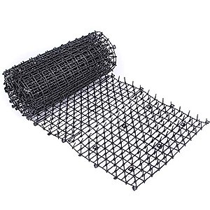 Cat Scat Mat with Spikes,Cat Repellent Indoor & Outdoor Scat Mat, Deterrent Scat Mats for Cats and Dogs for Garden, Porch, Home, Anti-Cats Network Digging Stopper Prickle Strip,200x30cm