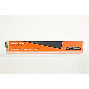 SteelSeries Apex Pro Mechanical Gaming Keyboard, Adjustable Actuation Switches, OLED Display, Red Switches, French AZERTY Layout