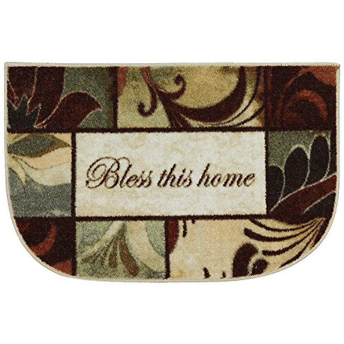 Mohawk Home Machine Washable Mat ,Rules to Live By, Slice