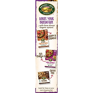 Nature's Path Organic Gluten-Free Cereal, Crunchy Vanilla Sunrise, 10.6 Ounce Box (Pack of 2)