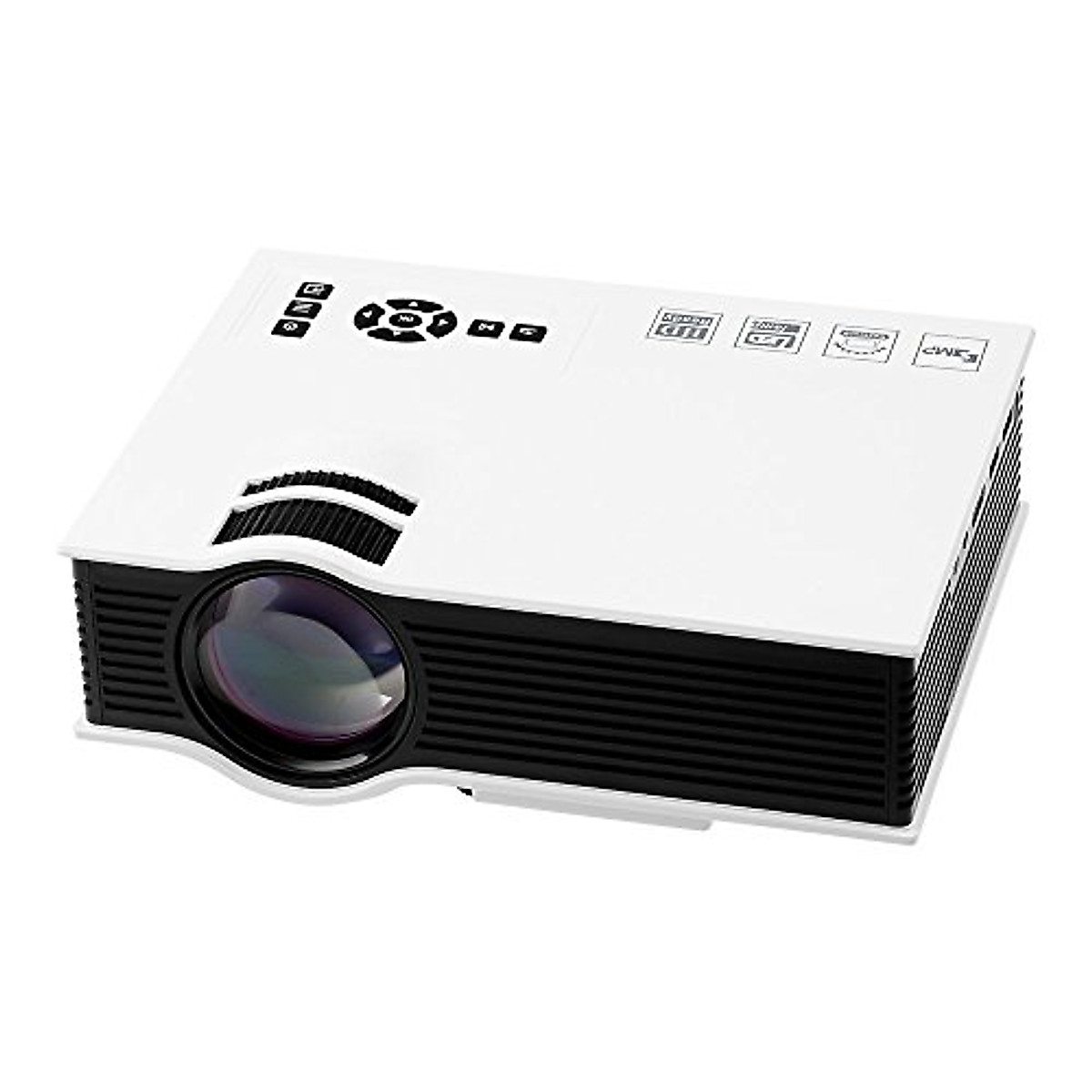 Taotaole Multi-media Mini 800 Lumens Portable LED Projection Micro Home Theater Projector