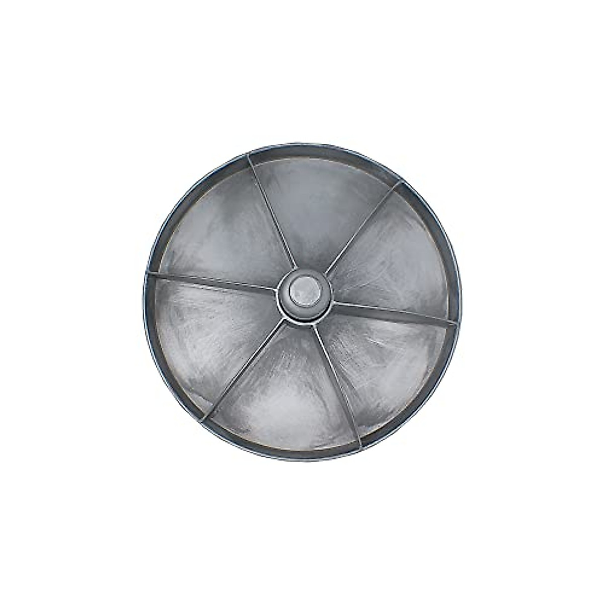 First of a Kind Metal Rotating Tray - 6 Bin Metal Rotating Hardware Bin - Farmhouse Kitchen Decor, Kitchen Storage Accessory - Serving Party Divided Tray for Snacks & Candy