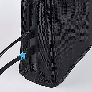 Anti Dust Cover for PS5 Console,Sony PlayStation 5 Game Console Digital Edition & Disc Edition Dustproof Waterproof Protector Sleeve,Soft Thick Protective Covers,Black