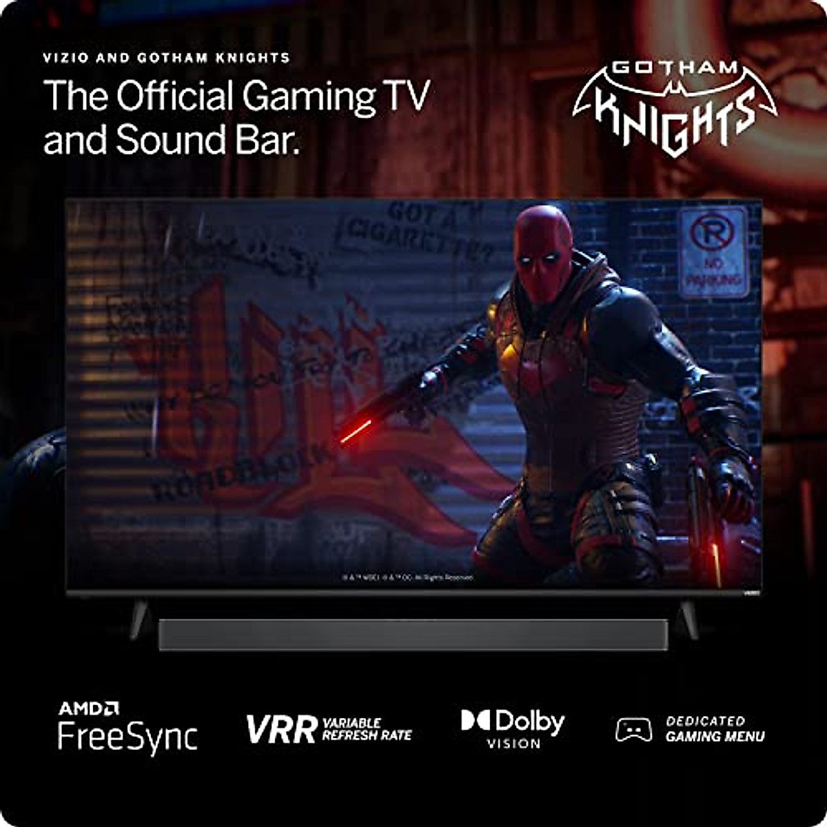 VIZIO 43-inch MQ6 Series 4K QLED HDR Smart TV w/Dolby Vision, WiFi 6E, Bluetooth Headphone Capable, AMD FreeSync & Alexa Compatibility, M43Q6M-K04, 2023 Model