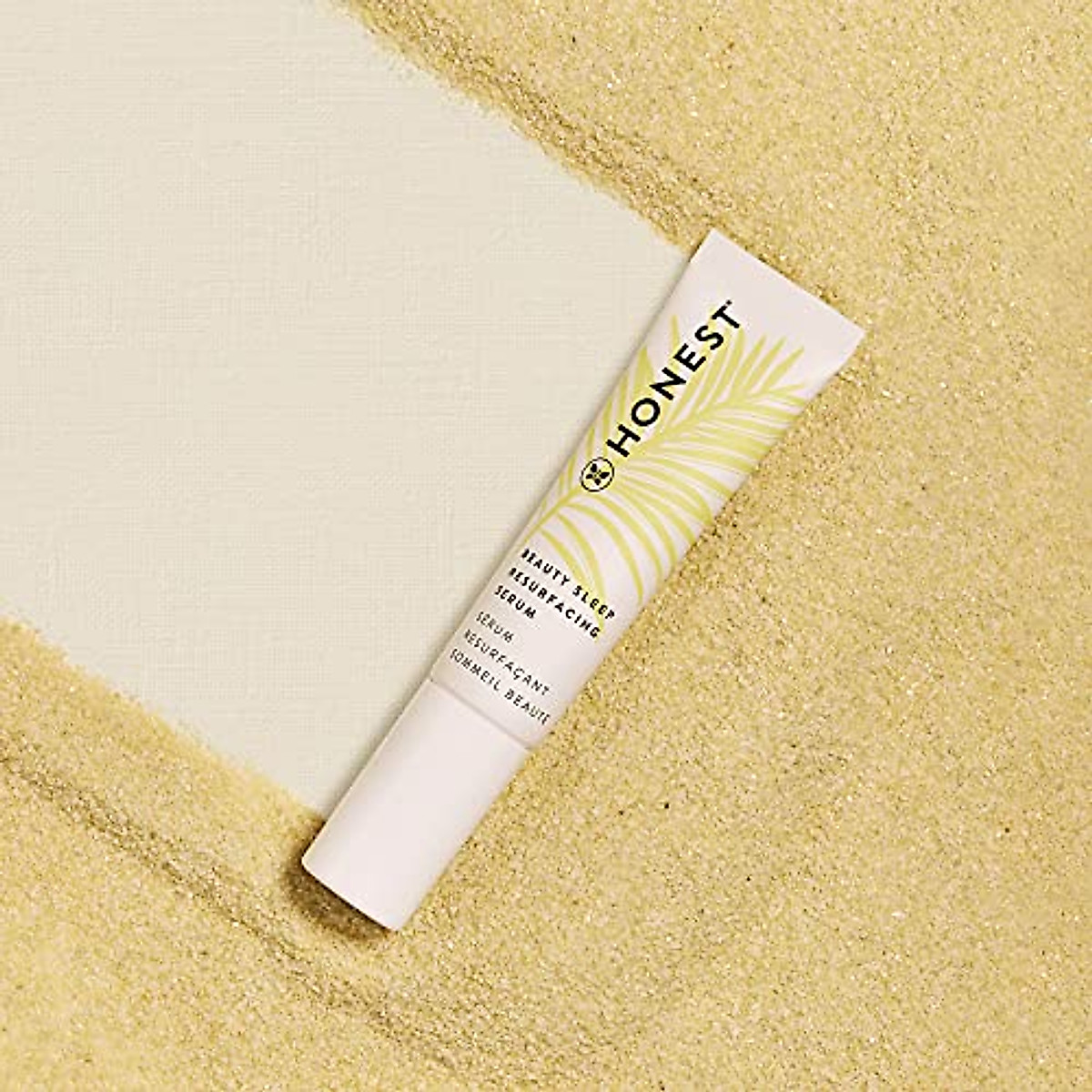 Honest Beauty Sleep Resurfacing Serum with 5 AHAs + Hyaluronic Acid, Vegan, Paraben & Synthetic Fragrance, Cruelty Free, Dermatologist Tested