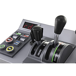 RailDriver USB Desktop Train Cab Controller, Drive your Train with realistic throttle, brake, reverser, and switch controls. (Windows PC)