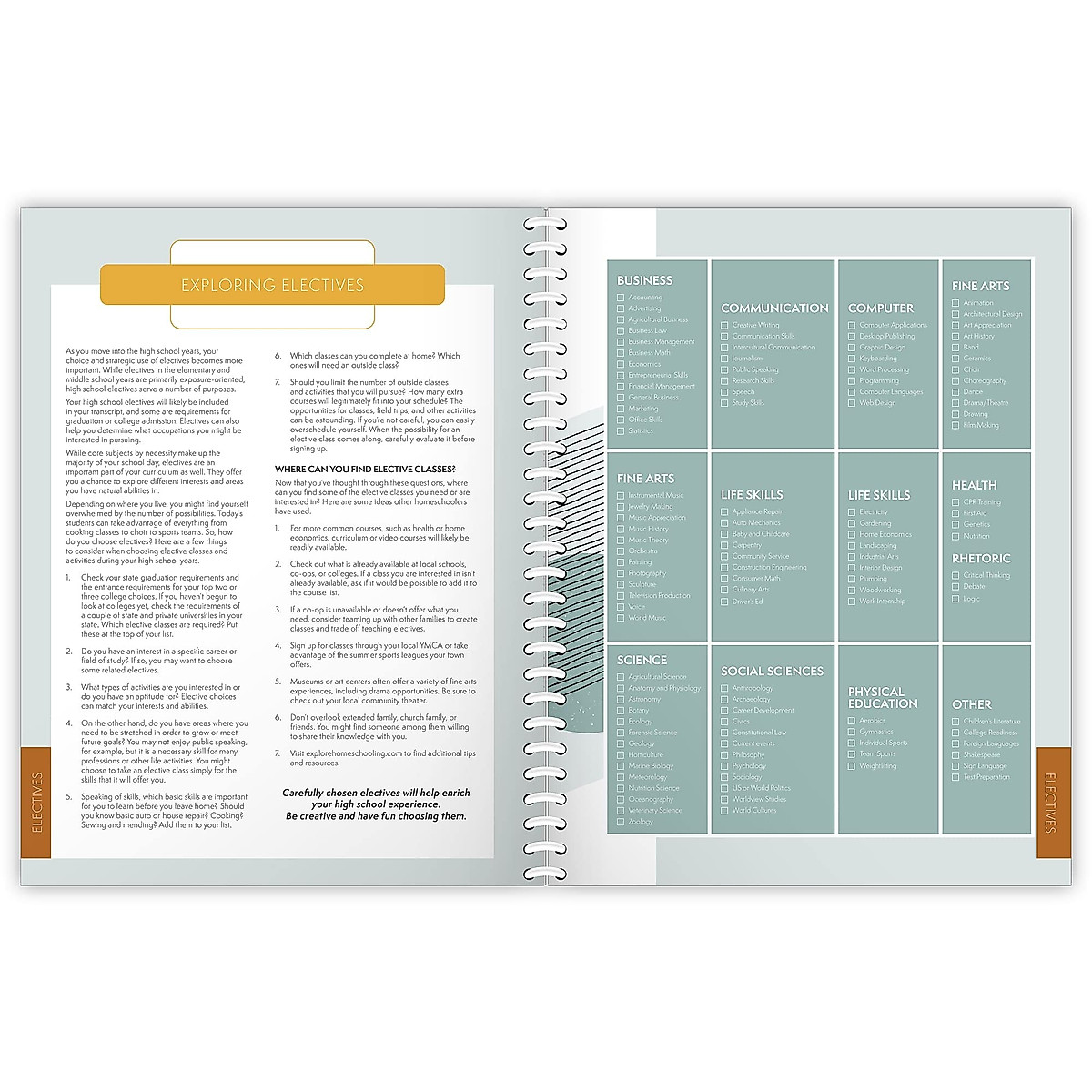 High School 4-Year Planner, 2023-2027 by Well Planned Gal